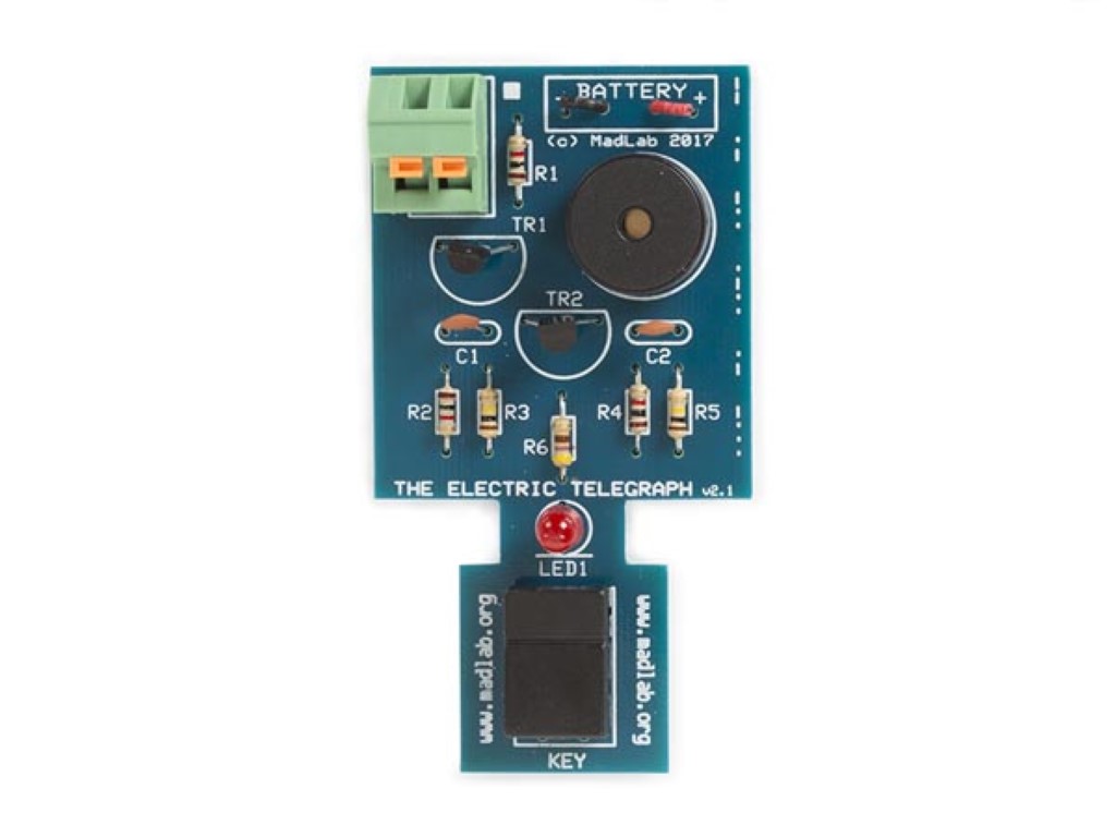 Whadda Madlab Electronic Kit - Electric Telegraph WSG109 – TekShack