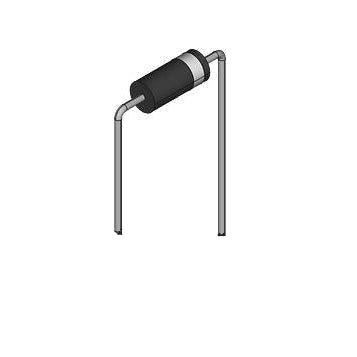Zener Diode 6.2 V 500 mW ±5% Through Hole DO-204AH (DO-35) | TekShack