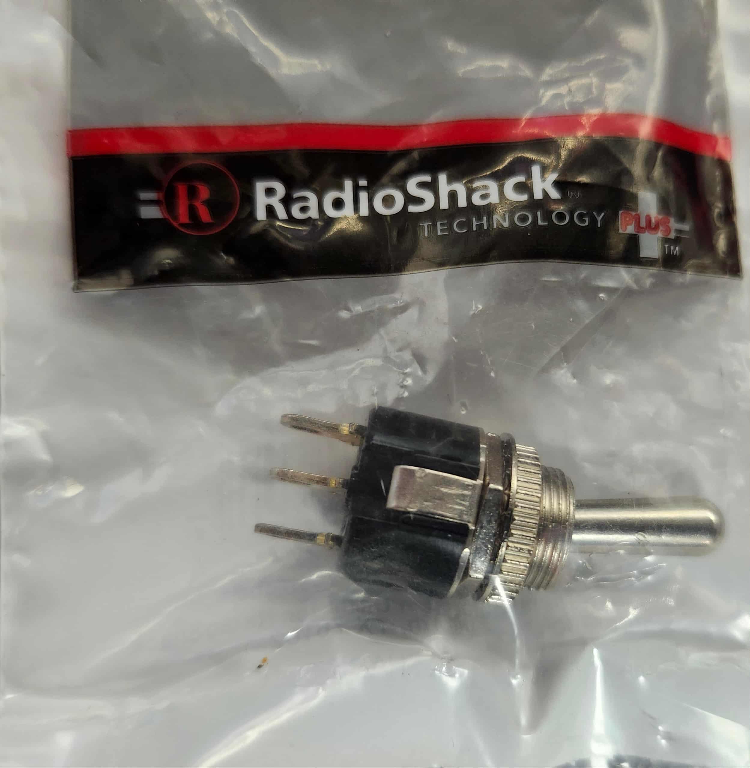 RadioShack 275-0603 Heavy-Duty Toggle Switch SPDT 3A 250VAC (1 Per Pac ...