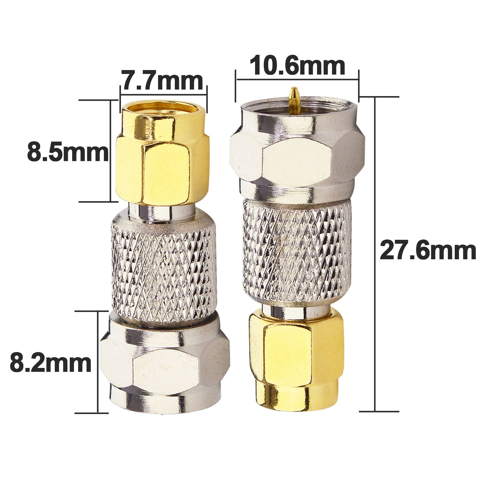 SMA MALE TO F MALE ADAPTER – TekShack