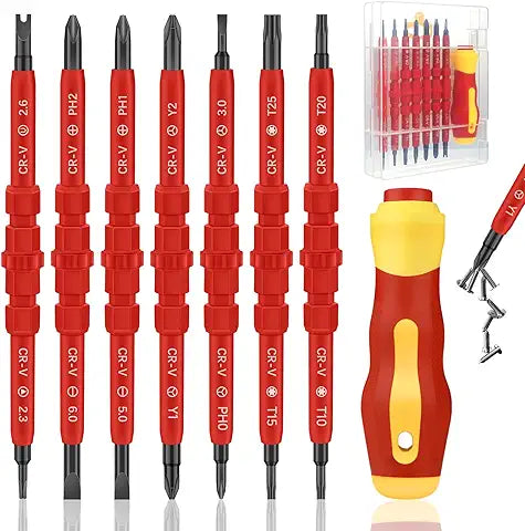 7 In 1 Insulated Screwdriver Set | TekShack