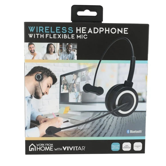 Vivitar Bluetooth Wireless HeadSet with Flexible Mic | TekShack