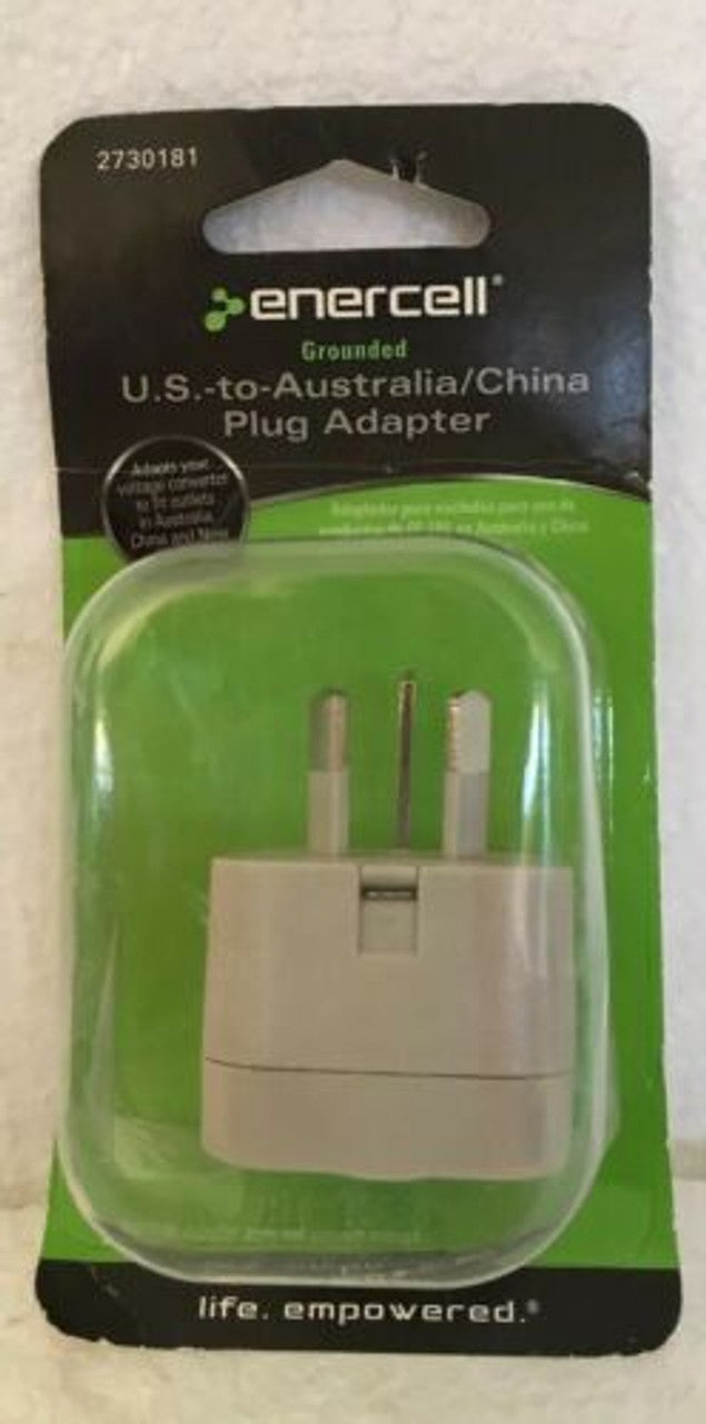 ENERCELL US to UK Plug Adapter Grounded – TekShack