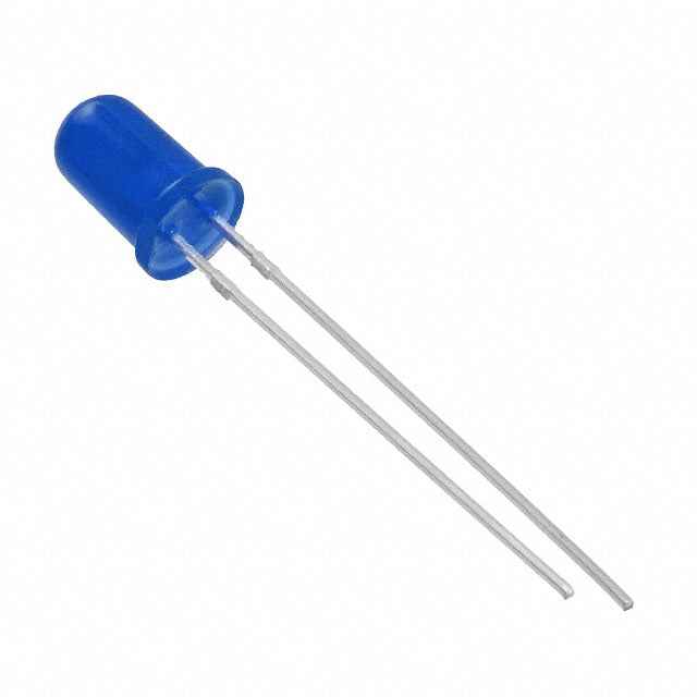 3mm Bright BLUE Diffused Round LED Lamp (4Pcs) – TekShack