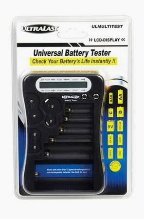 Ultralast Universal Battery Tester – TekShack