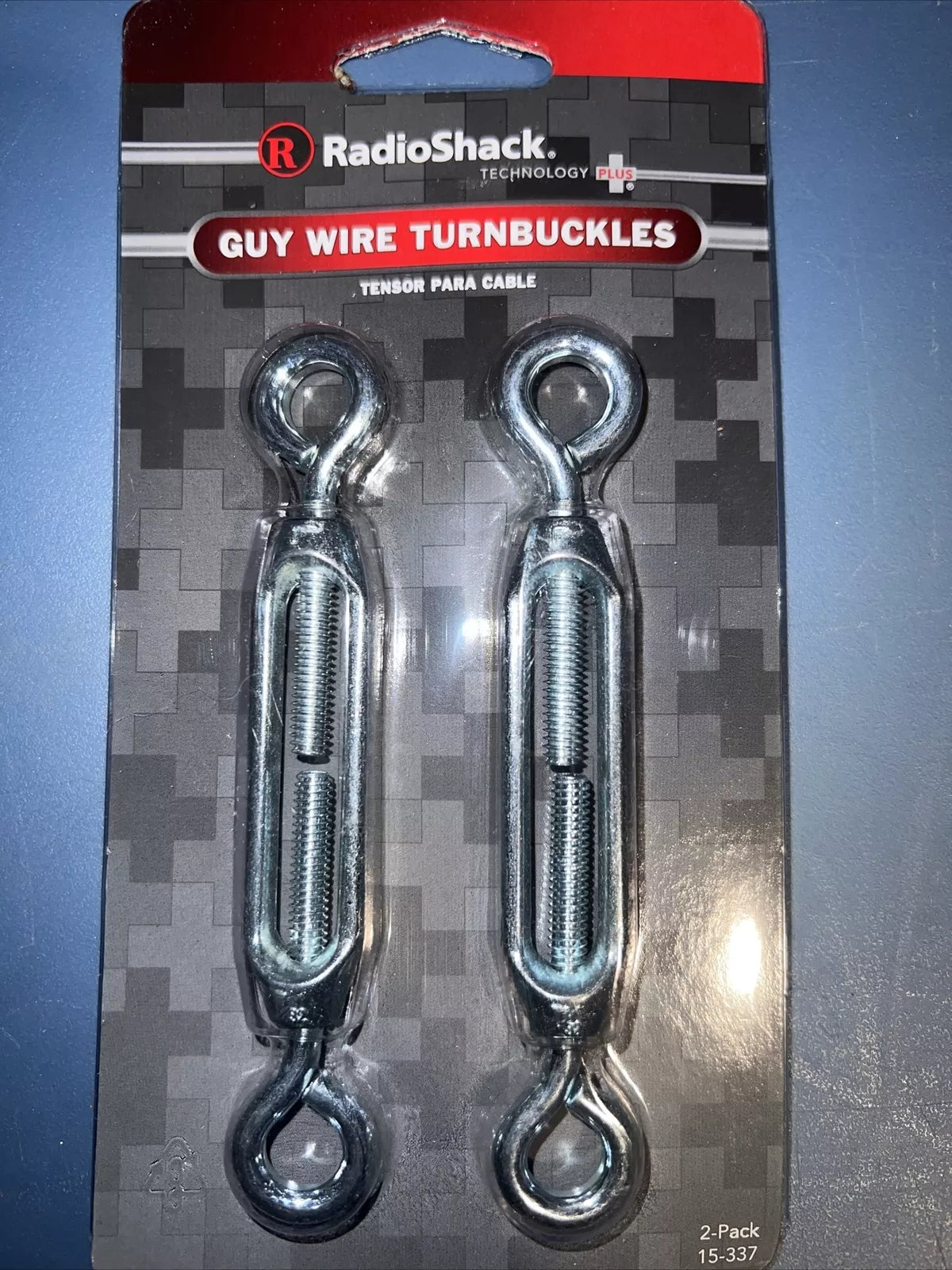 RADIO SHACK GUY WIRE TURNBUCKLES 2 PACK 15-337 | TekShack