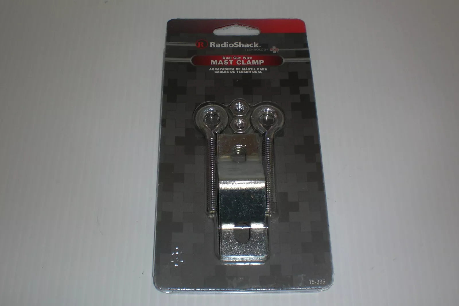 RADIO SHACK MAST CLAMP DUAL GUY WIRE 15-335 | TekShack