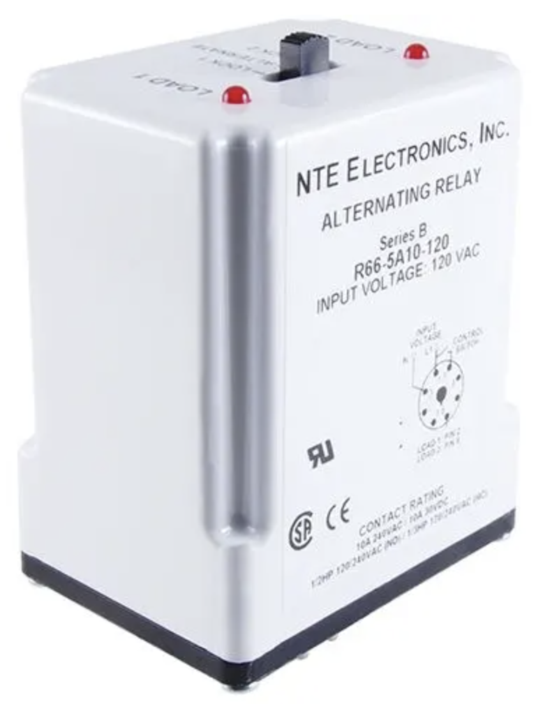 NTE RLY352 RELAY-ALTERNATING,24VAC – TekShack
