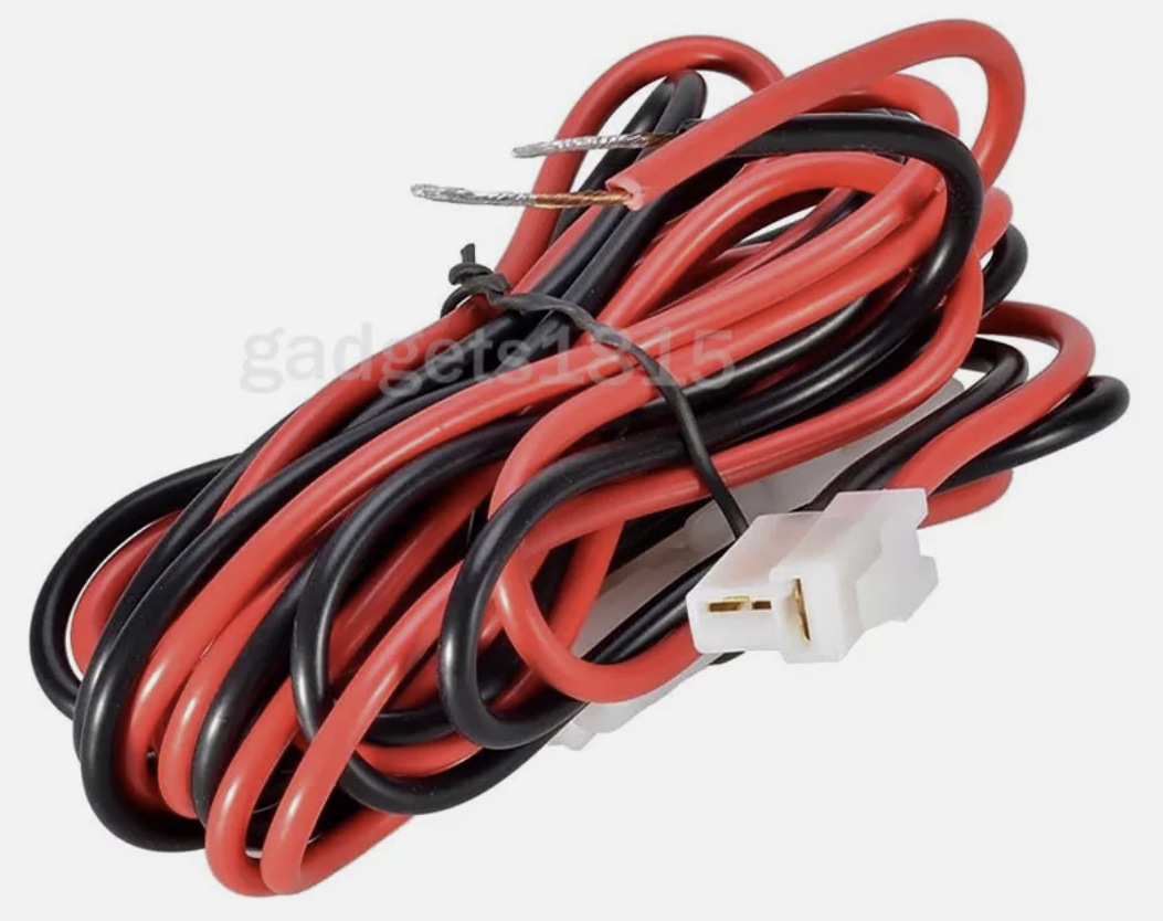 Dual Fused DC Power Cable T-Shape Plug – TekShack