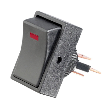 RadioShack 275-0013 Illuminated Rocker Switch 25A @ 12 VDC – Red LED ...