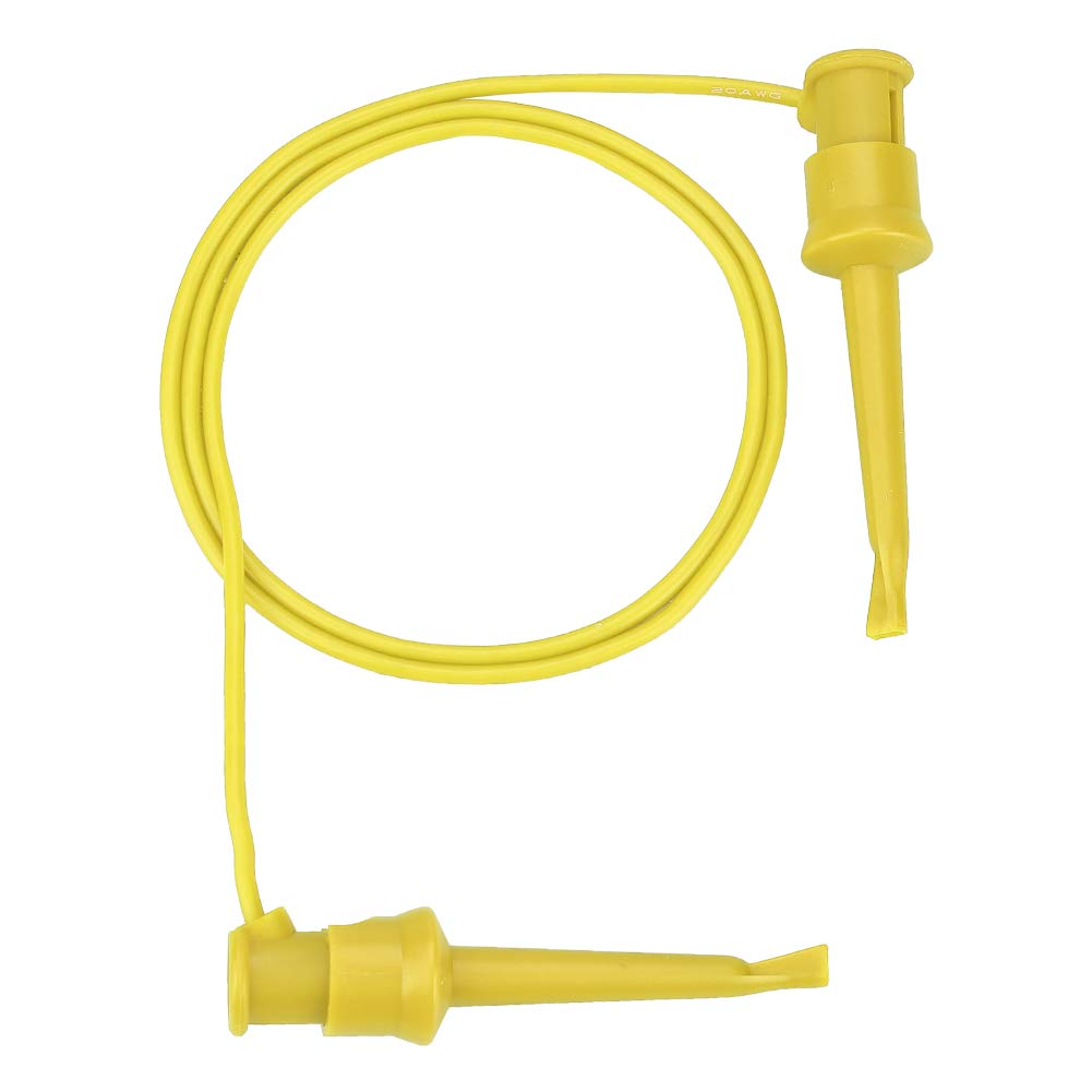 Dual SMD IC Multimeter Silicone Leads YELLOW | TekShack