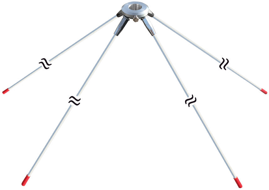 Universal Base Station Antenna Ground Plane Kit PCGPK-1 | TekShack