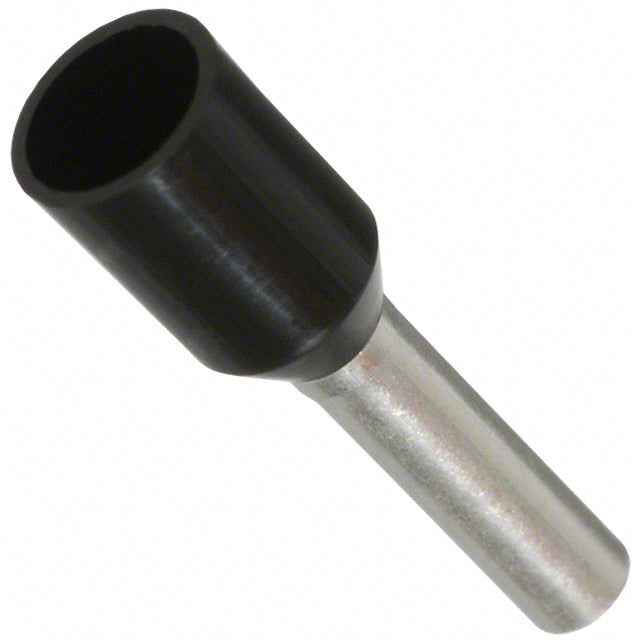 Black Wire Ferrule Connector 16 AWG DIN 10-Pack | TekShack