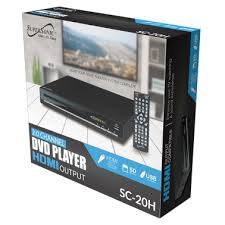 Supersonic® Standard-Definition DVD Player with USB/SD™ Card Inputs and ...