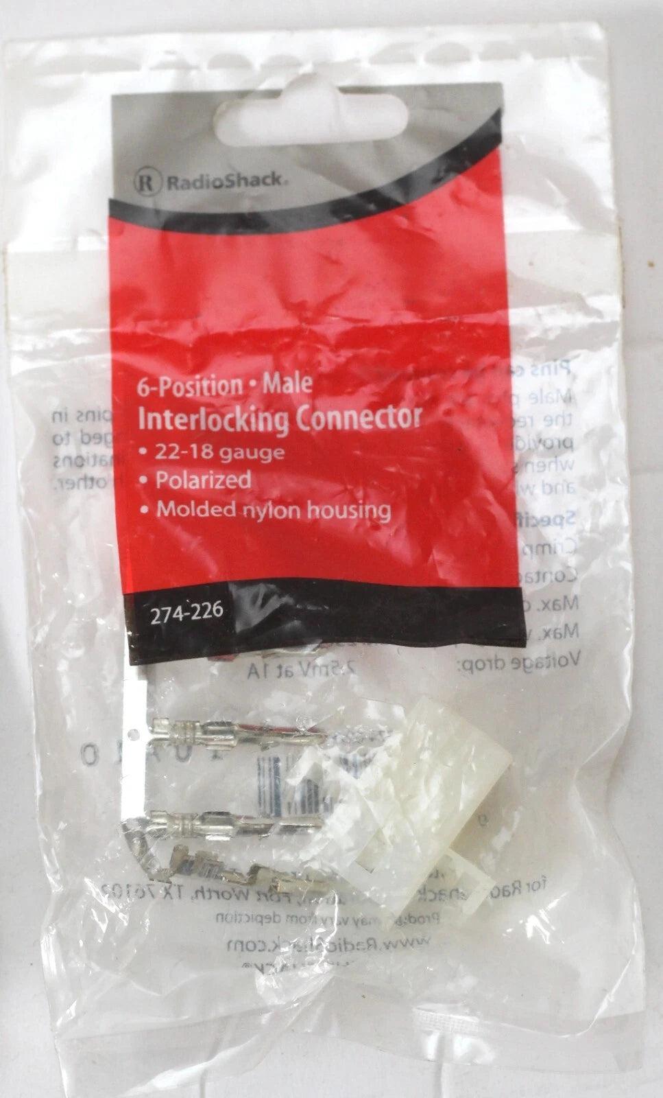 6- Position Interlocking Connector | TekShack